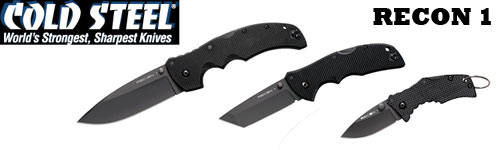 Cold Steel Spear Point, Mini, and Micro Recon 1 | KnifeCenter Blog
