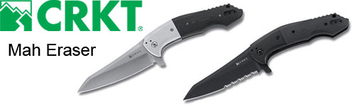 CRKT Liong Mah Eraser Tactical Folders | KnifeCenter Blog