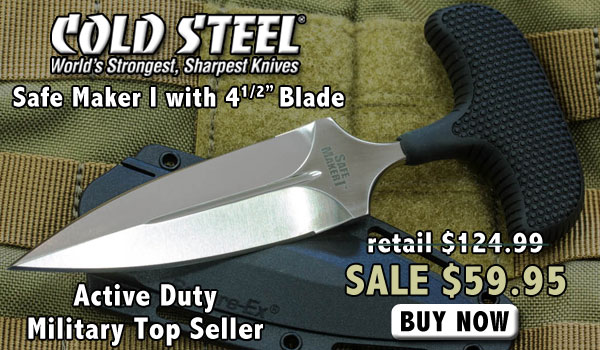 Cold Steel Safe Maker I | KnifeCenter Blog