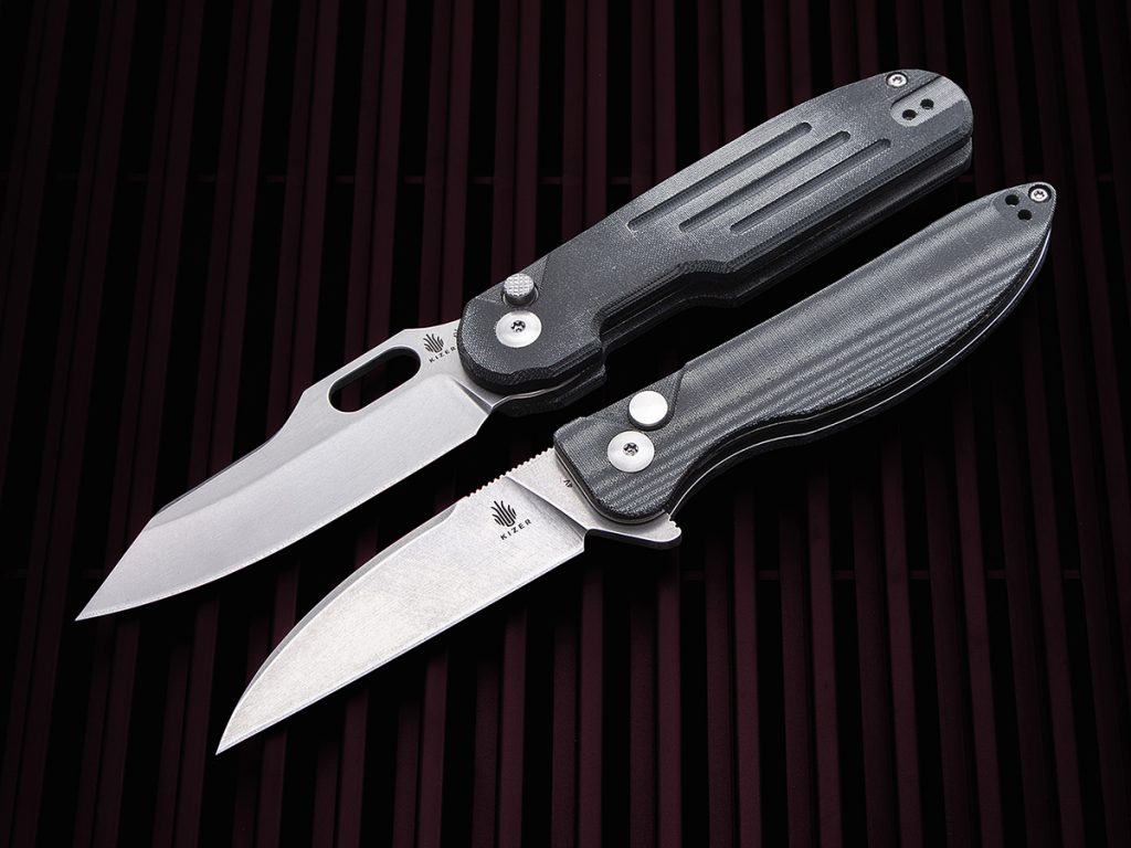 Kizer KC Exclusive Cormorant and Sway Back Flippers | KnifeCenter Blog