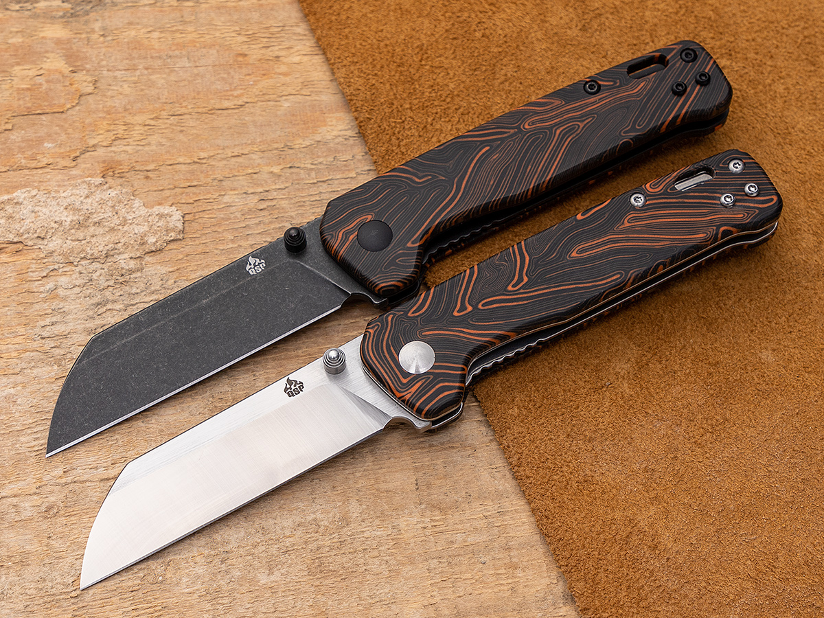 QSP KC Exclusive Coral G10 Penguin Folders | KnifeCenter Blog
