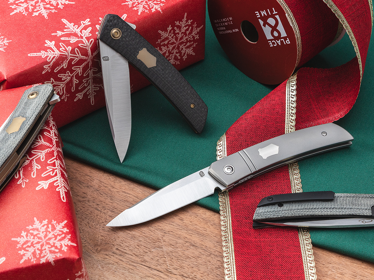 Jared Oeser F22 M390 KickStop Flippers | KnifeCenter Blog