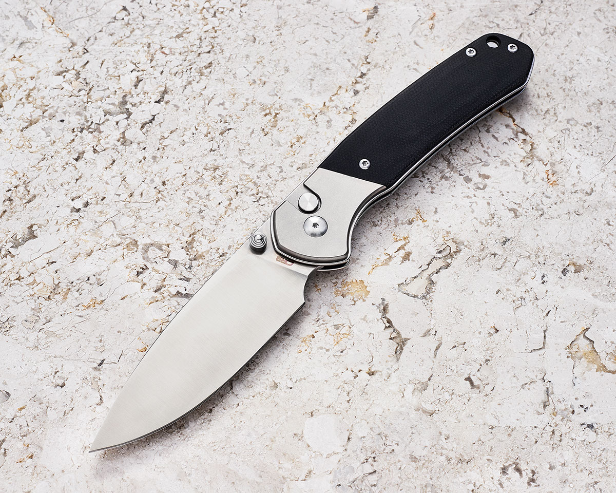 CJRB KC Exclusive Large Pyrite Button Lock Folder | KnifeCenter Blog
