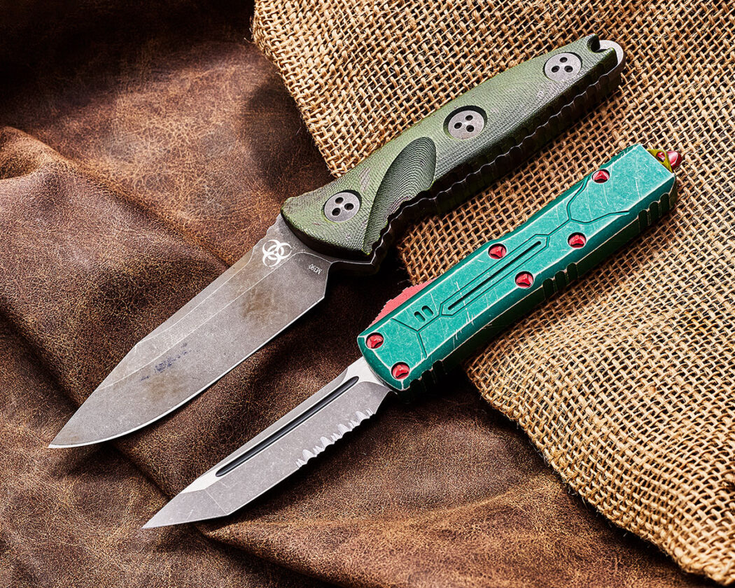 Microtech OTF Autos, Beard Comb, Fixed Blades and More | KnifeCenter Blog