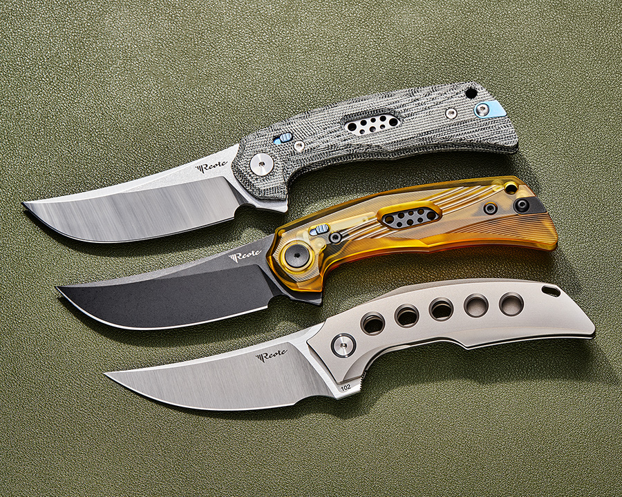 Reate PL-7 Pivot Lock Flippers | KnifeCenter Blog